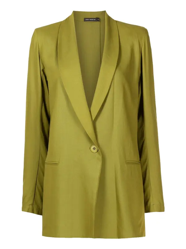 LENNY NIEMEYER Shawl-lapels Single-breasted Blazer - Green