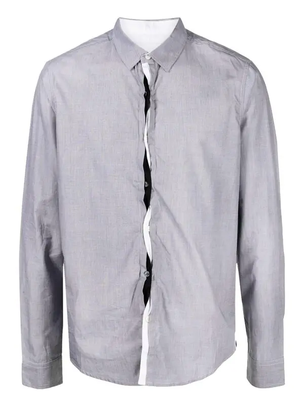 PRIVATE STOCK LABS The Hannibal Layered Shirt - Grey