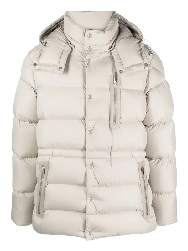 Moncler Bauges Detachable-hood Jacket - Neutrals