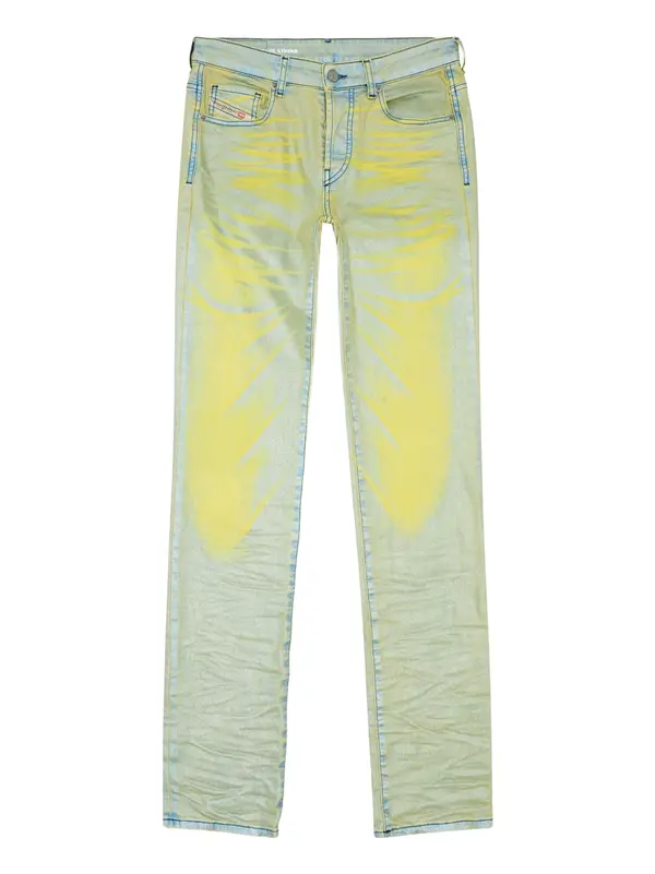 DIESEL 1989 D-mine 068kl Straight-leg Jeans - Yellow
