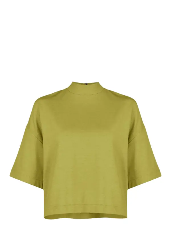 LENNY NIEMEYER Mock-neck T-shirt - Green
