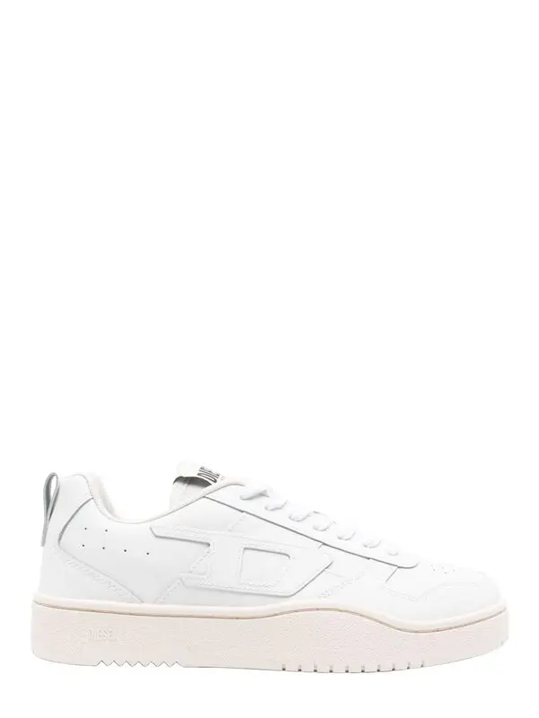 DIESEL® S-ukiyo V2 Leather Sneakers - White