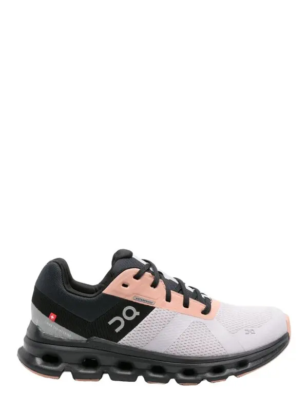 On Cloudrunner Waterproof Running Sneakers - Black