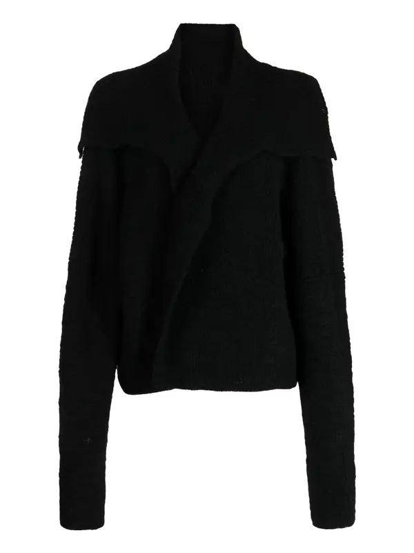 Yohji Yamamoto Wool Bolero - Black