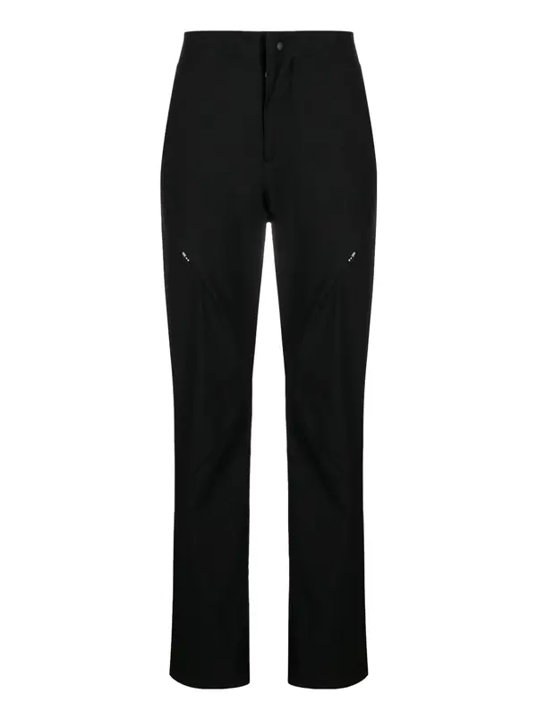 POST ARCHIVE FACTION High-waist Tapered Trousers - Black