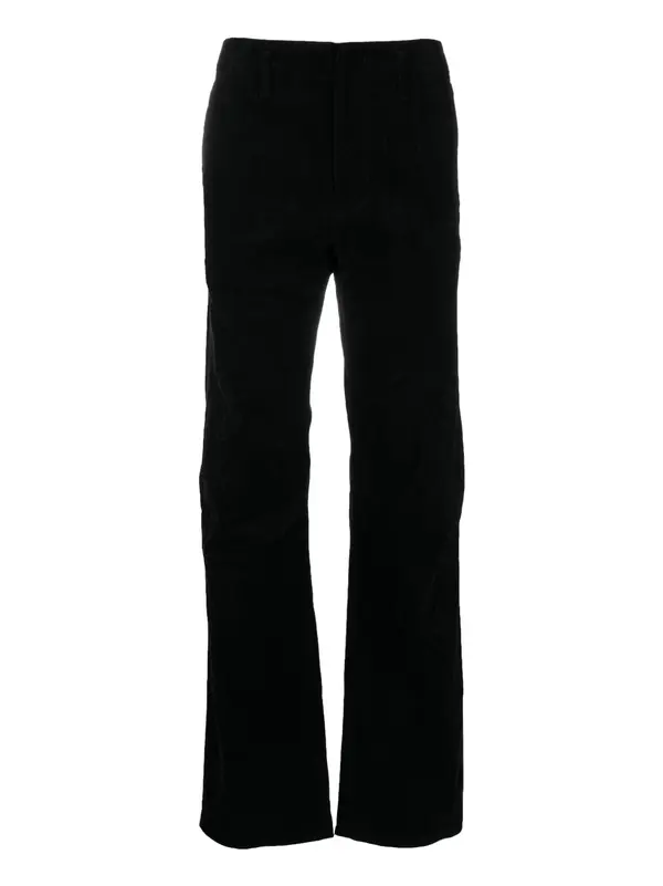 POST ARCHIVE FACTION Cotton Corduroy Trousers - Black