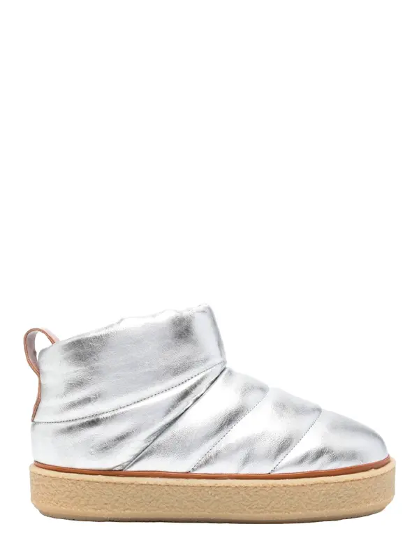 Isabel Marant 55mm Eskee Ankle Boots - Silver
