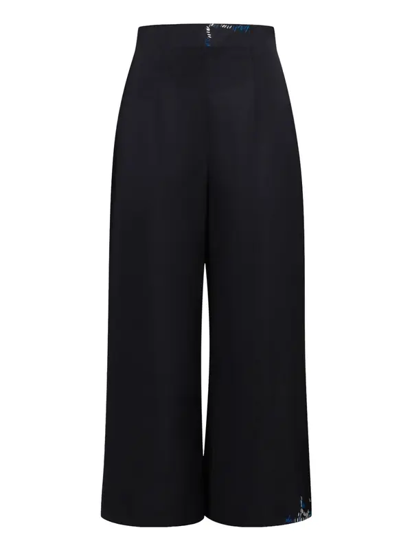Marni Cropped Trousers - Blue