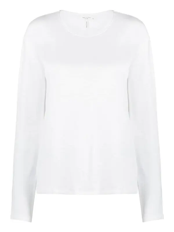 Rag & Bone Crew-neck Top - White