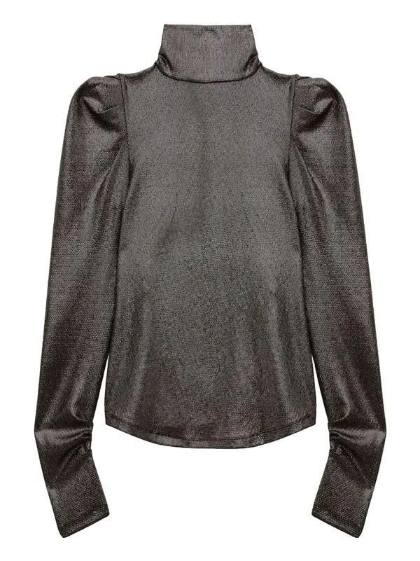 MARANT ETOILE Baiola Top - Metallic Black