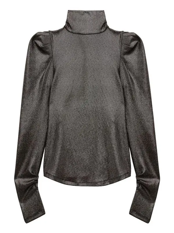 MARANT ETOILE Baiola Top - Metallic Black
