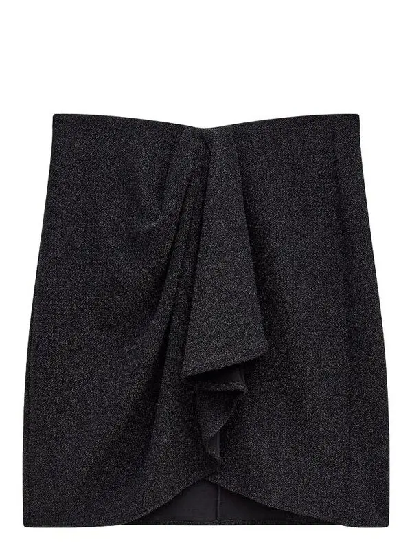 MARANT ETOILE Bergen Mini Skirt - Black
