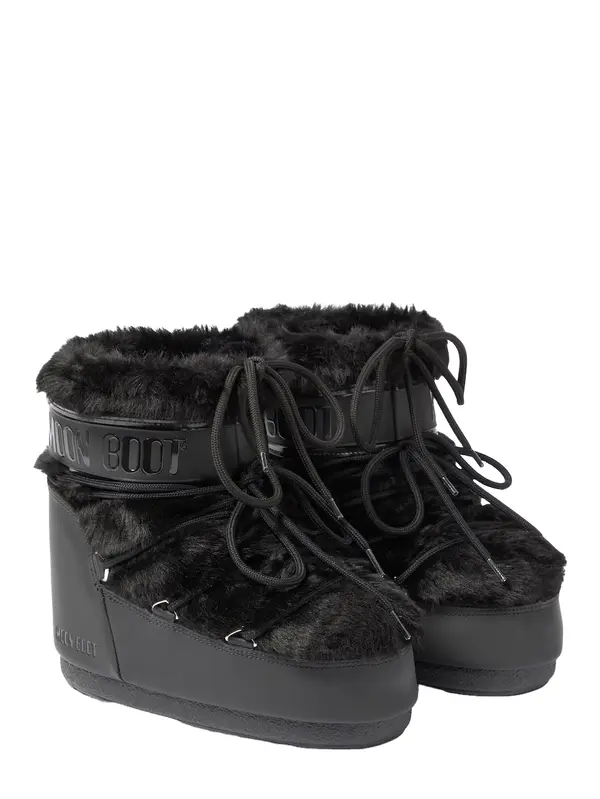 Moon Boot Icon Low Snow Boots - Black