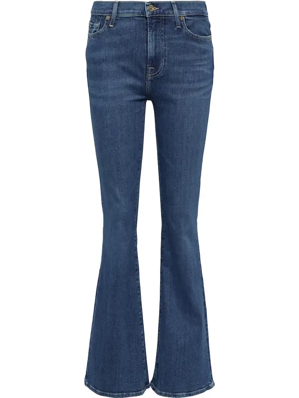 7 For All Mankind Hw Ali Bootcut Jeans - Blue