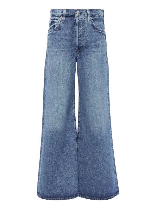 Citizens Of Humanity Beverly High-rise Bootcut Jeans - Blue