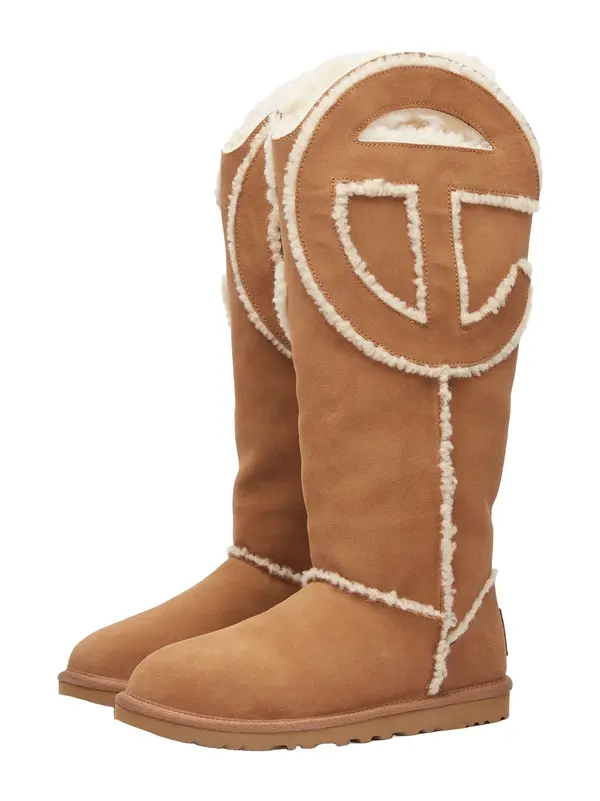UGG X Telfar Tall Boots - Chestnut