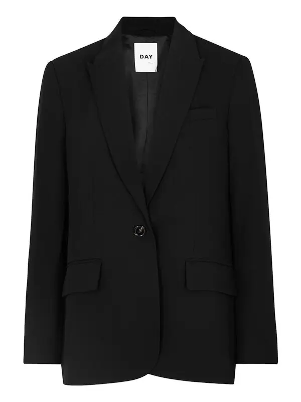 Day Birger Et Mikkelsen Hector Crepe Blazer - Black