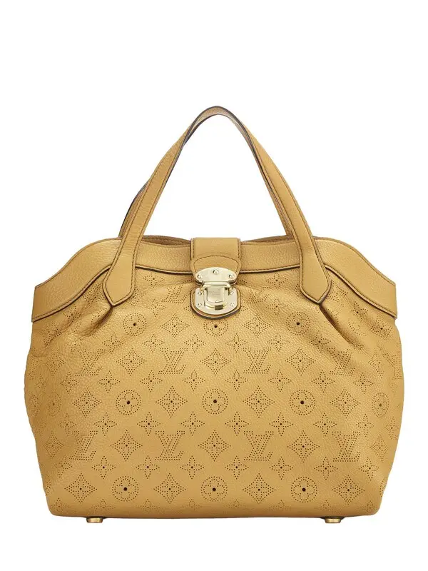 LOUIS VUITTON Monogram Mahina Sevres Tote - Yellow