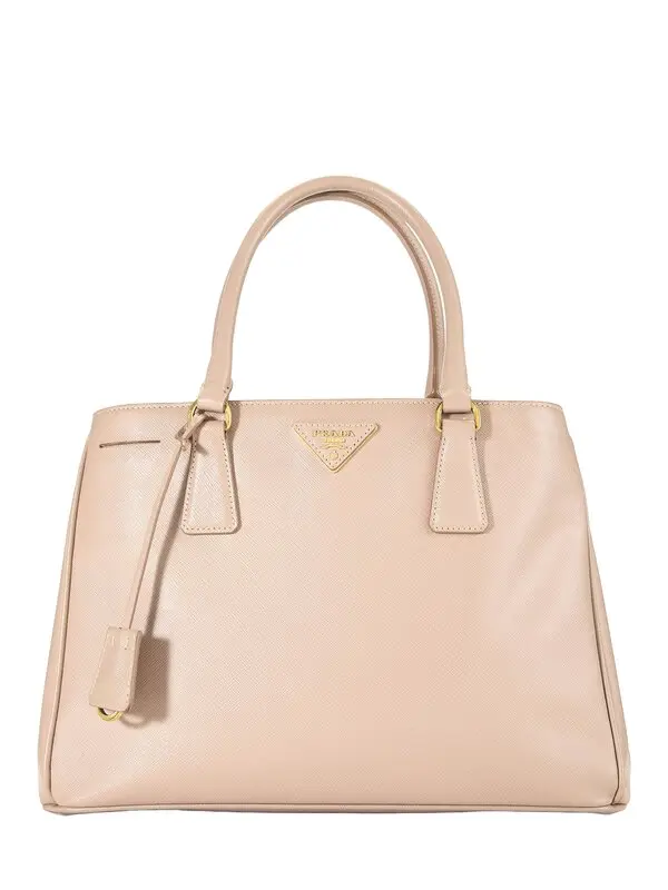 Prada Saffiano Executive Tote - Beige