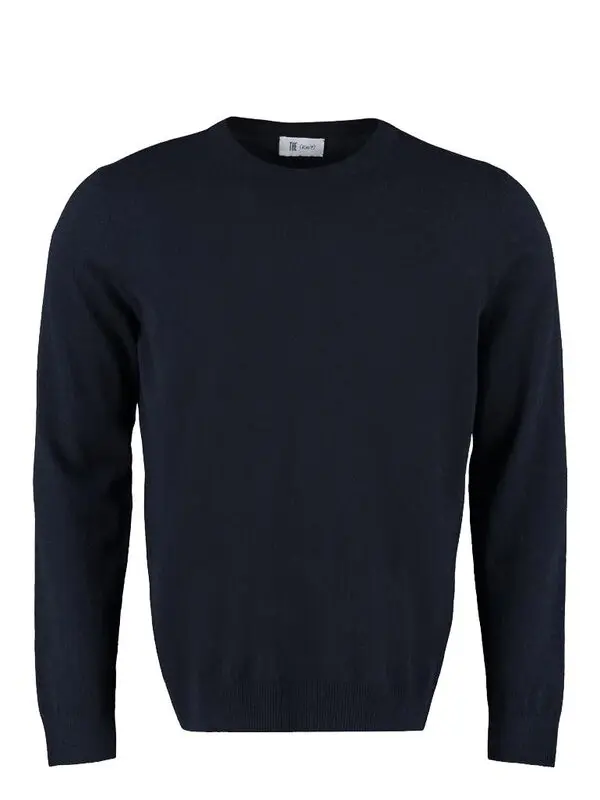 THE (ALPHABET) Cashmere Sweater - Blue