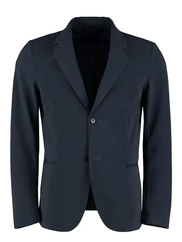 THE (ALPHABET) The Single-breasted Two-button Jacket - Blue