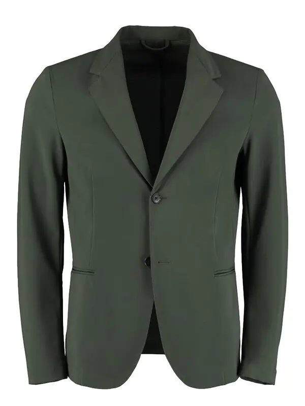 THE (ALPHABET) The Single-breasted Two-button Jacket - Green