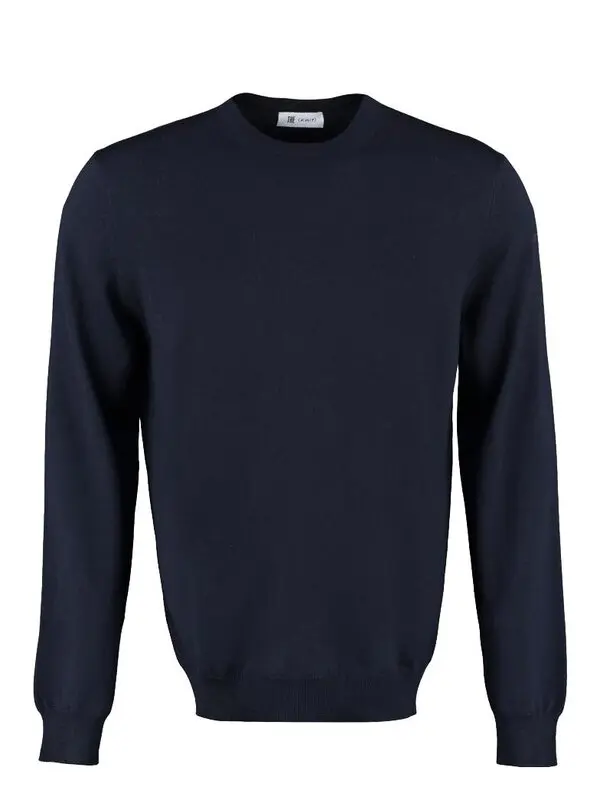 THE (ALPHABET) The Wool Pullover - Blue