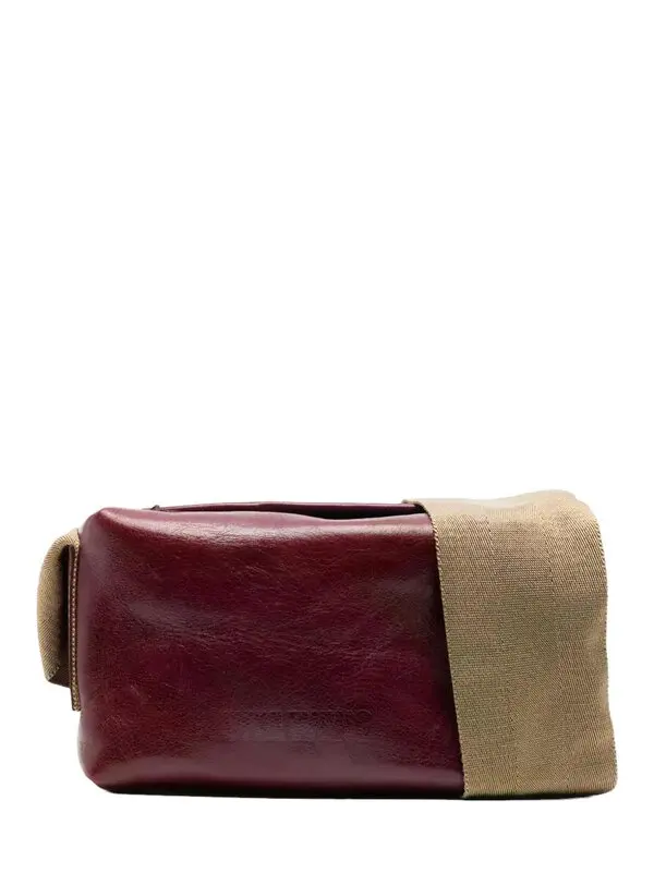 UMA WANG Leather Shoulder Bag - Red