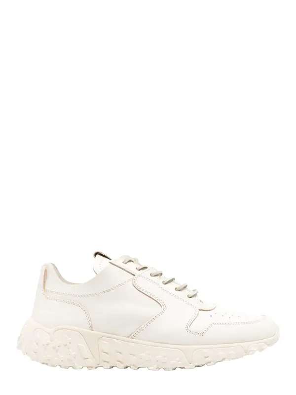 BOTTERO Lace-up Leather Sneakers - White