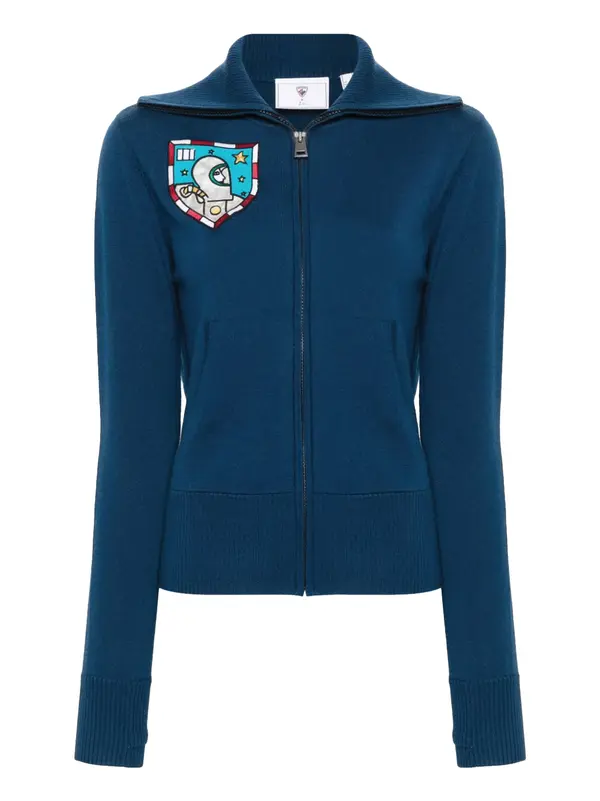 Rossignol X Jcc Galina Zip-up Cardigan - Blue