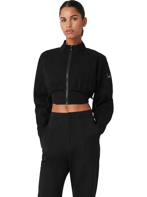 Alo Yoga On Point Moto Jacket - Black