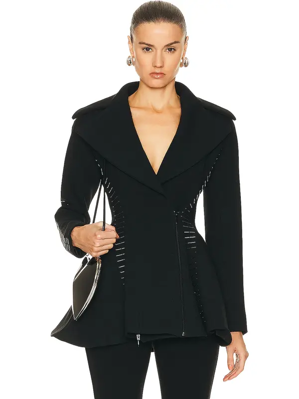 Alaïa Fitted Jacket - Noir Ala?a