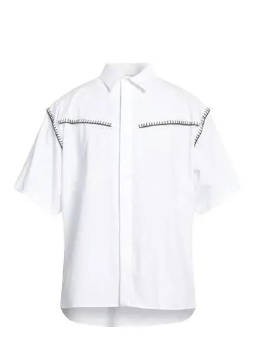 MSGM Shirt Size Organic Cotton - White
