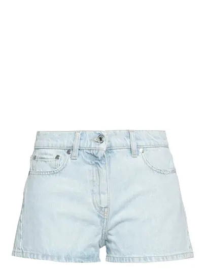 MSGM Denim Hot Pants - Blue