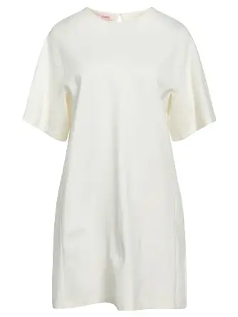 BLUGIRL Mini Flared Dress - White