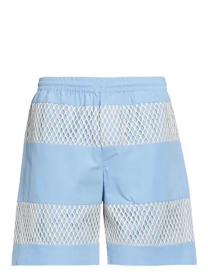 MSGM Shorts & Bermuda Shorts Organic Cotton - Blue
