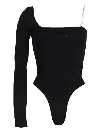 Gcds Polyamide Bodysuit - Black