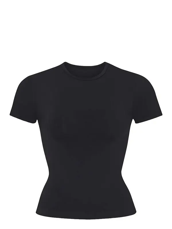 SKIMS Soft Smoothing Short-sleeve T-shirt - Eclipse
