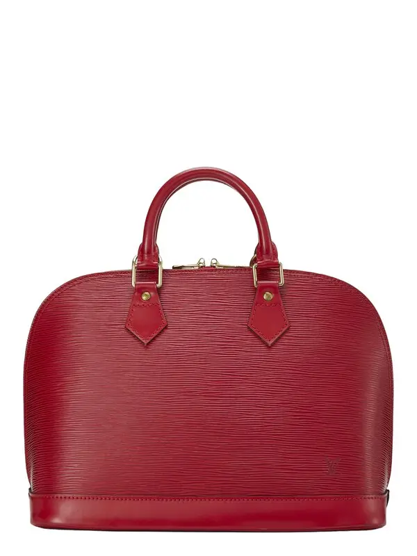 LOUIS VUITTON Epi Alma - Red