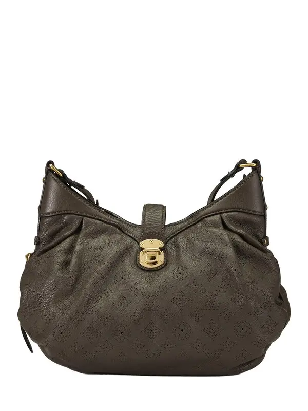 LOUIS VUITTON Monogram Mahina Leather Xs - Brown