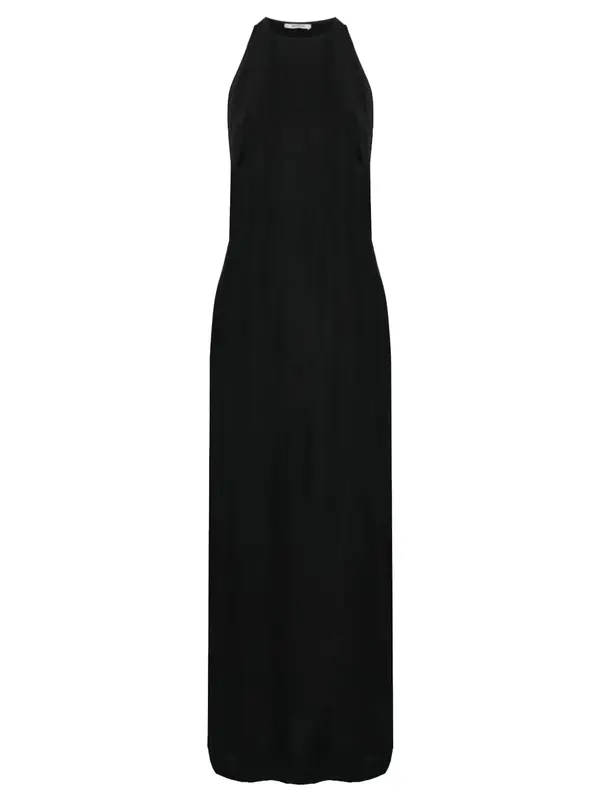 Gauchere Racerback Maxi Dress - Black