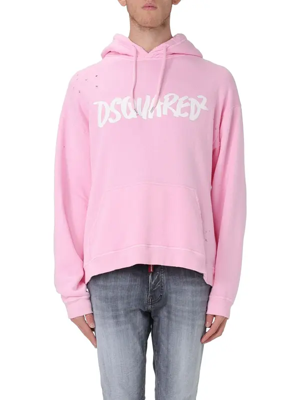 Dsquared2 Cotton Sweatshirt - Pink