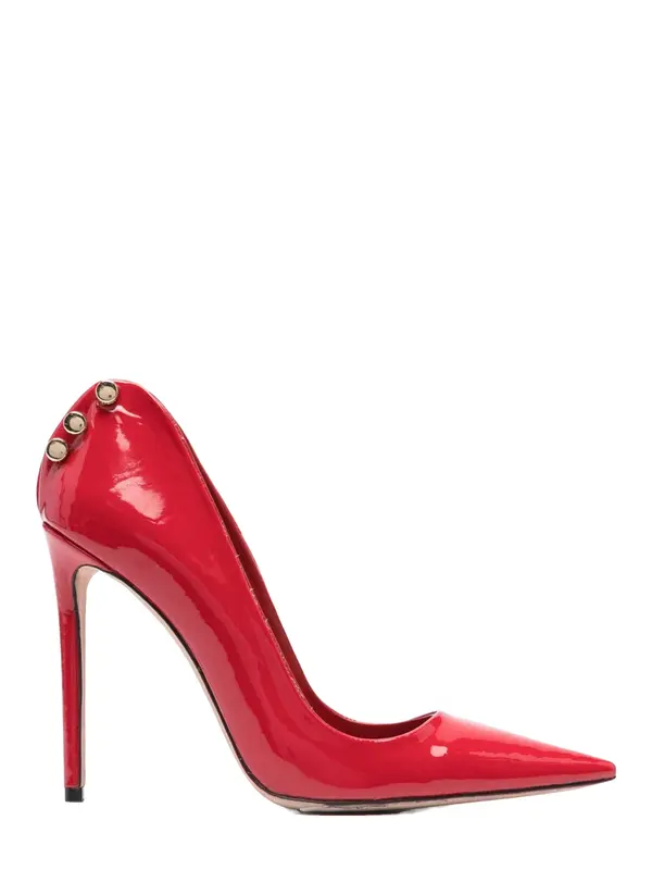HARDOT Supreme Studded 115mm Pumps - Red