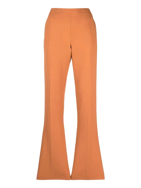 FORTE_FORTE Pressed-crease Trousers - Orange