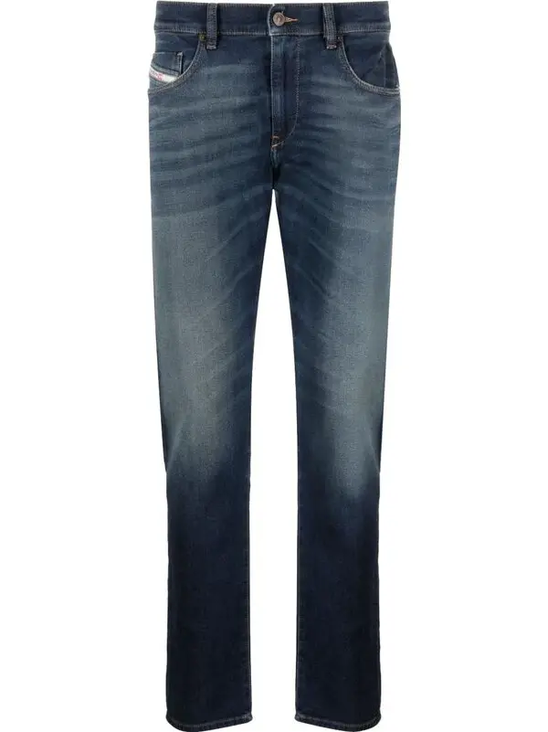 DIESEL® D-strukt Straight-leg Jeans - Blue