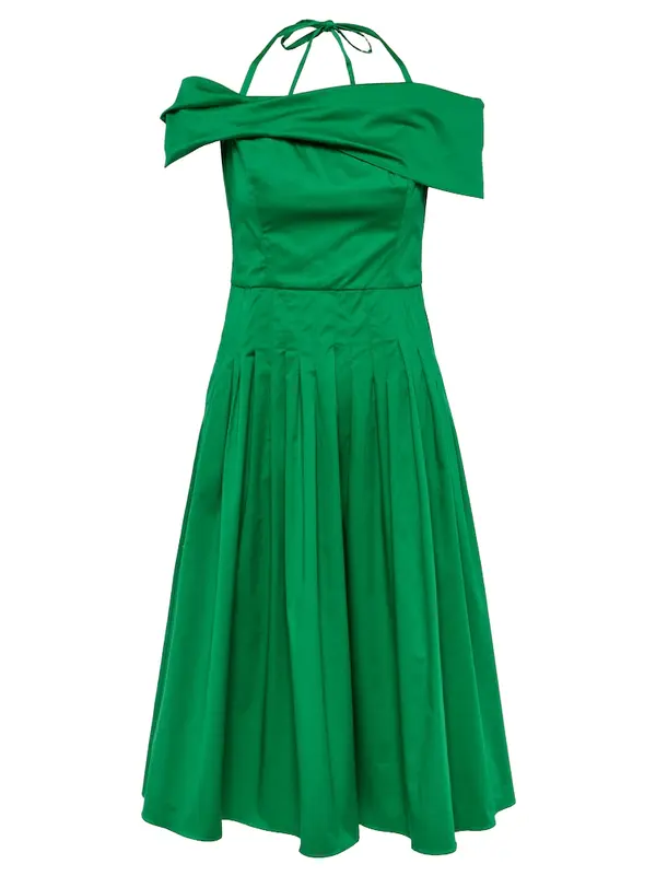 Green Oscar De La Renta Dresses Editorialist