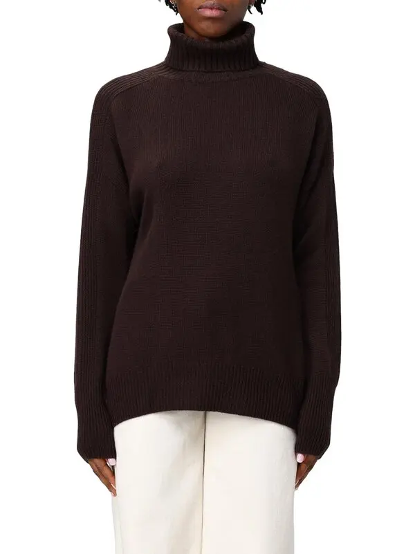 ALLUDE Pullover Sweater - Brown