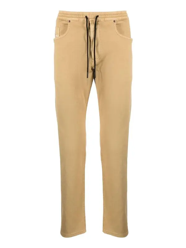 DIESEL® Drawstring Tapered Trousers - Neutrals