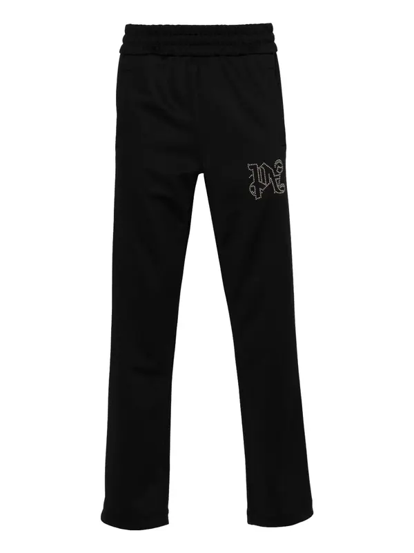 Palm Angels Milano Studded Track Pants - Black