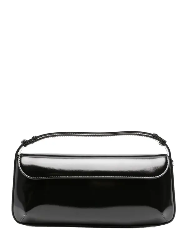 COURREGES Leather Tote - Black